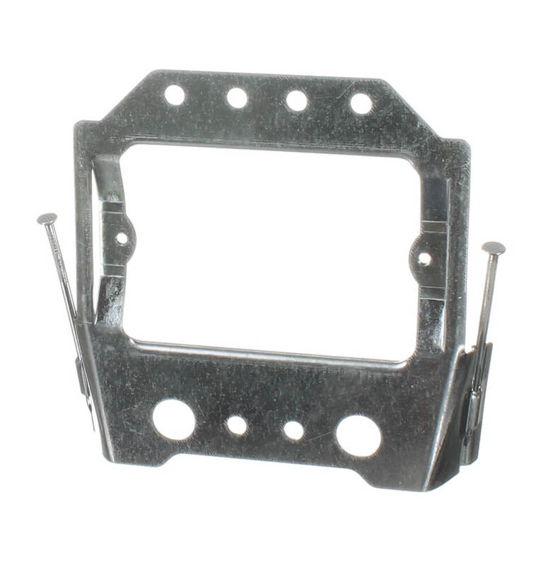 Vertical Stud bracket with Nails | Nail in metal stud bracket