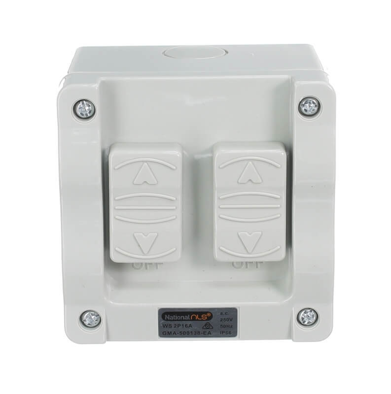 Double Weatherproof Switch 16A 250v (IP66 Rated) | 30172