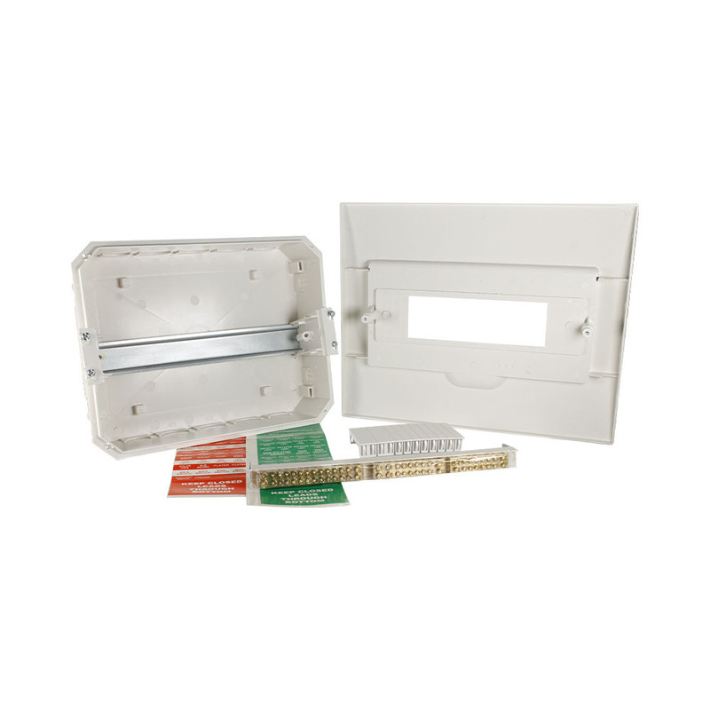 NLS 30281 | 12 Pole Recess Mount Switch Board IP40