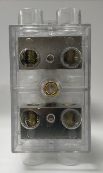 NLS 30547 | 100Amp Service Fuse 500V Back Wired | Clear