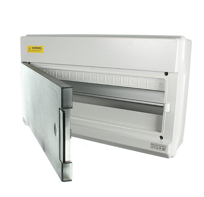 NLS 30774 | 18 Pole Surface Mount Weatherproof Switchboard IP66
