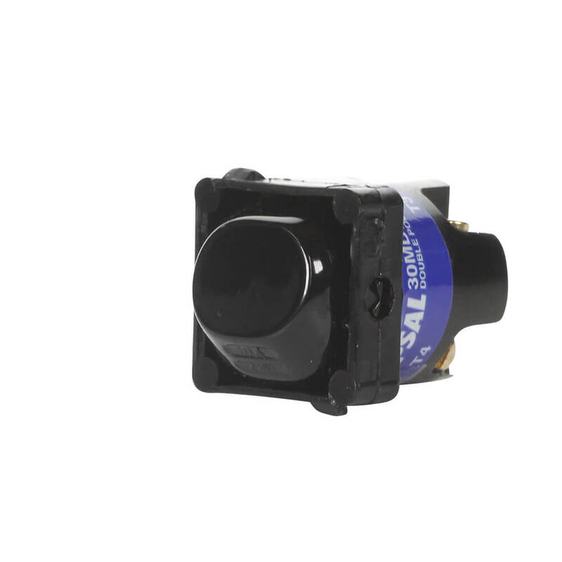 CLIPSAL 30MDBK | 10Amp Double Pole Switch Mech (30 Series) | Black