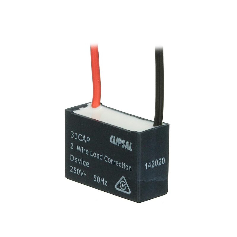 Clipsal 31CAP | Motion Sensor Load Correction Capacitor