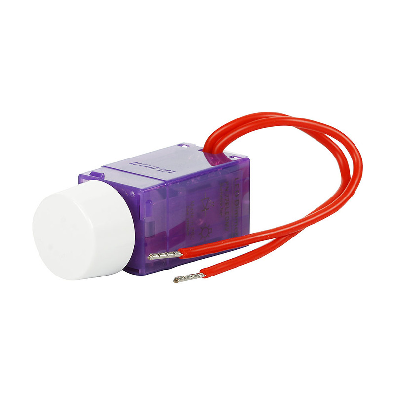 CLIPSAL 32ELEDM2-WE | LED Dimmer Mechanism 150w | Rotary | White Knob