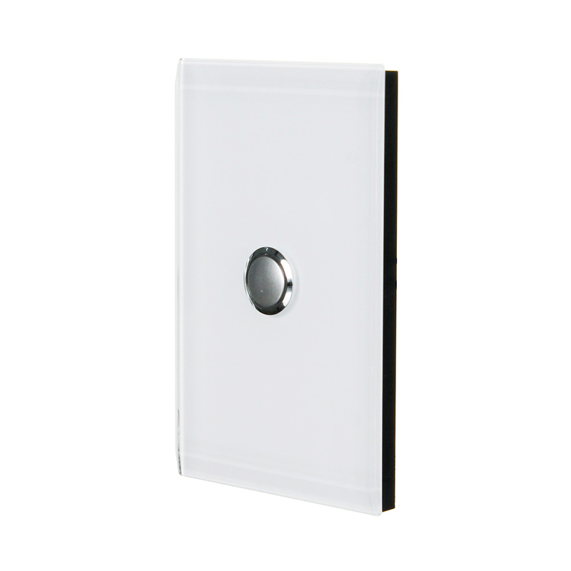 CLIPSAL SATURN 4061PBL-PW | 1 Gang Pushbutton LED Switch | Pure White ...