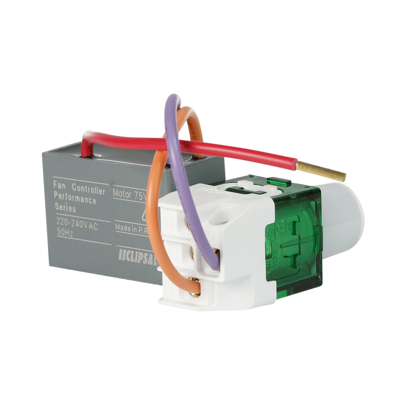 Clipsal Iconic 40CSFM-VW | Fan Speed Controller, 4-Position Off-1-2-3 ...