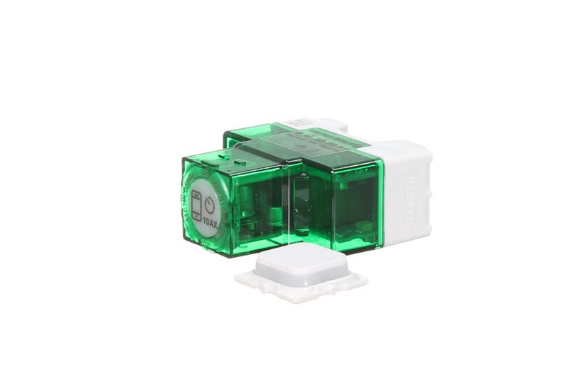 Clipsal Iconic 41E10PBSWM-VW | Push Button Wiser Switch Mechanism, 10A ...