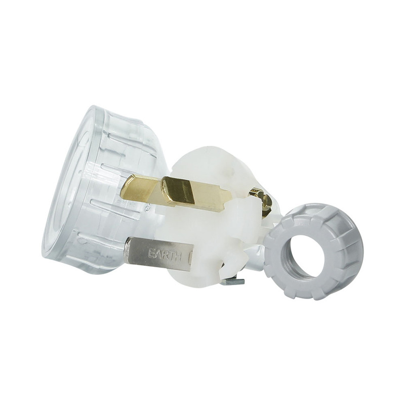 Clipsal 439SHD | 3 Pin Plug Top Safety Shield Heavy Duty (Transparent)