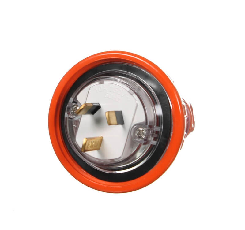 CLIPSAL 56P310-EO | 3 Pin Flat 10Amp Straight Plug IP66 | 56 Series