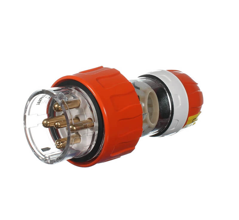 CLIPSAL 56P532 | 5 Pin 32Amp Straight Plug | 56 Series