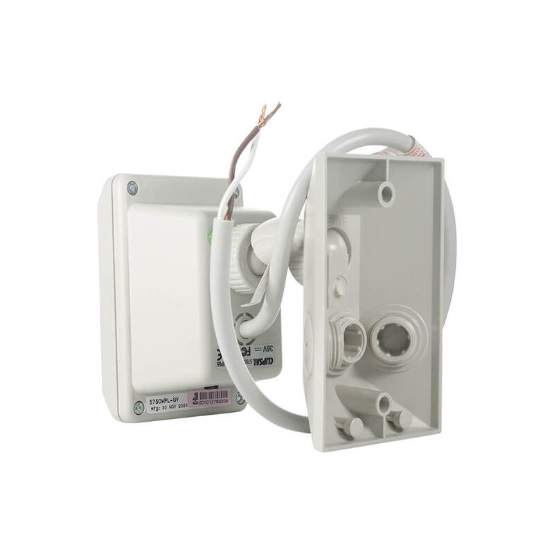Clipsal 5750WPL-GY Outdoor PIR Motion Sensor for C-Bus Systems - Grey