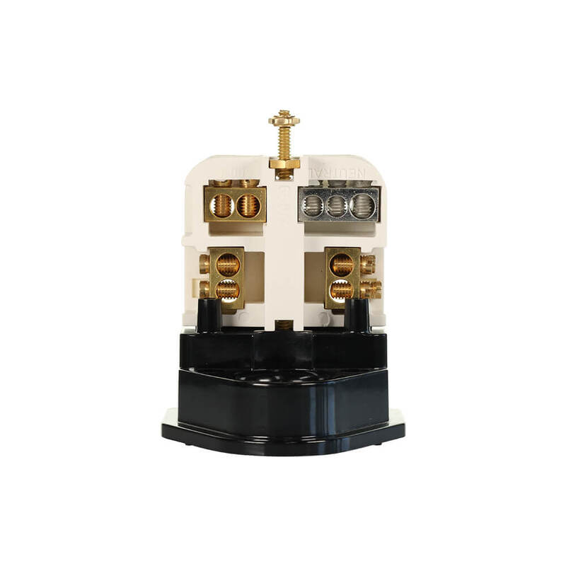 CLIPSAL 650-4BK | Mains Connection Cable Management Box | Black