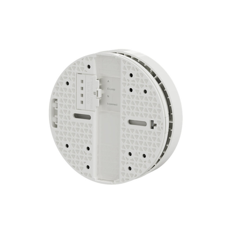 Clipsal 755WSA | 240V Round Smoke Alarm with Wiser Integration
