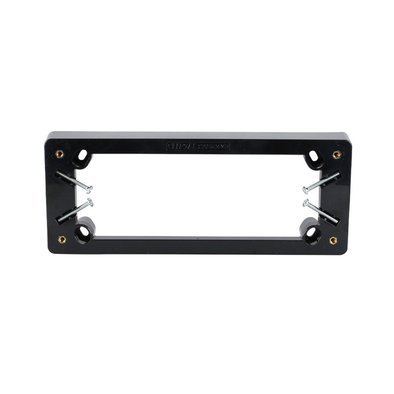 Clipsal C2015D4MB-BK | 4 Gang GPO Mounting Block to suit C2015D4 Black