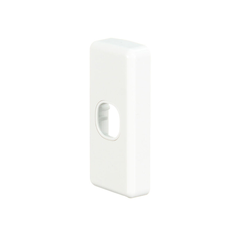 Clipsal Classic C2031-WE | 1 Gang Architrave Grid & Surround White