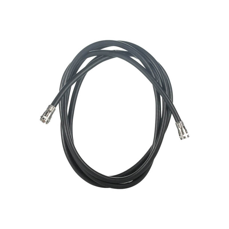 MATCHMASTER DA-FLY2M RG59 2M TV Flylead - HDTV Compliant with Adaptors
