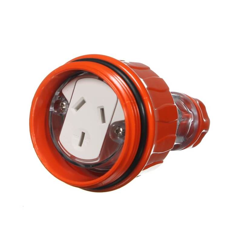 CLIPSAL EY56CSC310 EASY56 | Extension Socket 3 Flat Pin 10Amp IP66 Rated