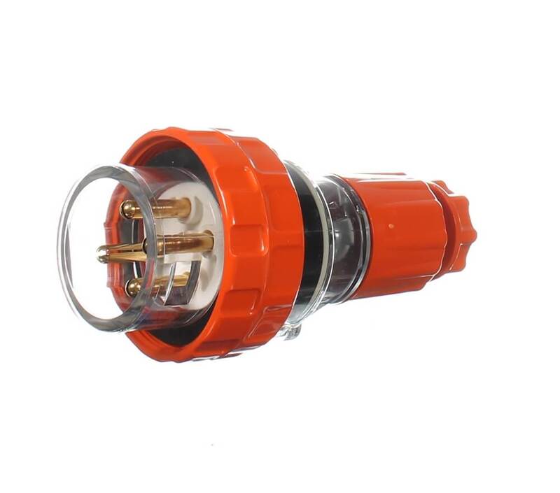 CLIPSAL EY56P420 EASY56 | Plug Straight 3Phase 20Amp 4Pin Round IP66