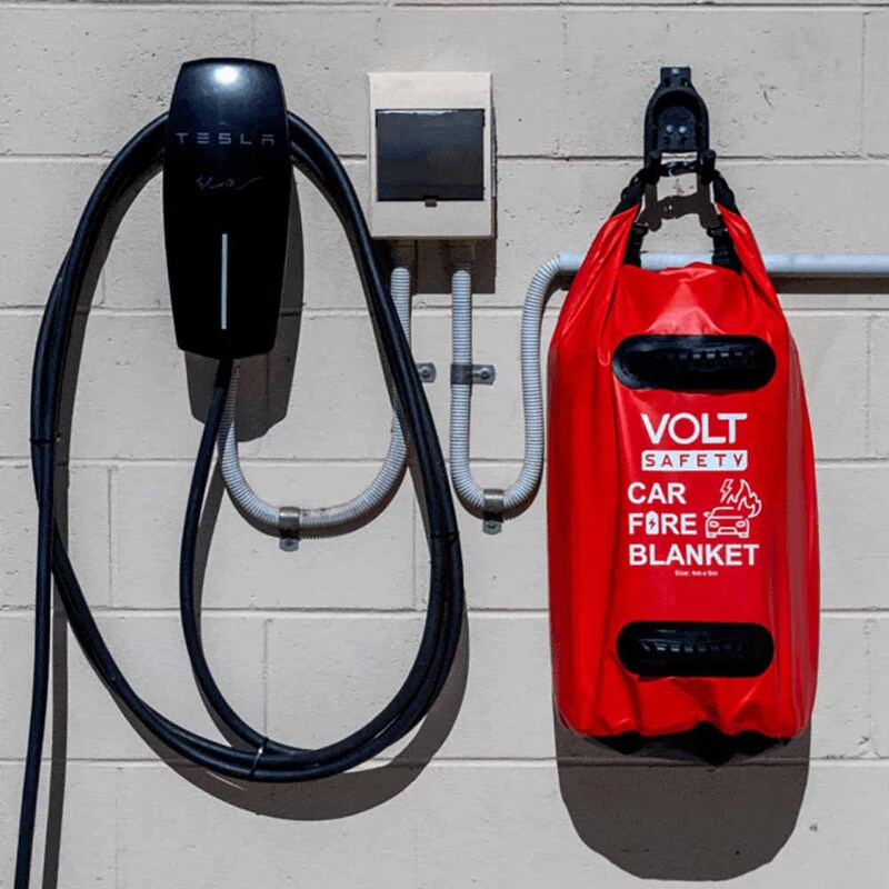 Volt Safety FIRE-B-EV-96-HD-SB | Heavy Duty EV Car Fire Blanket 9m x 6m