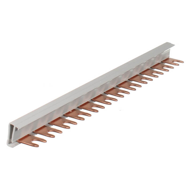 HAGER KDN180A | 12 Pole Single Phase Fork Style Insulated Busbar 80A 16mm²