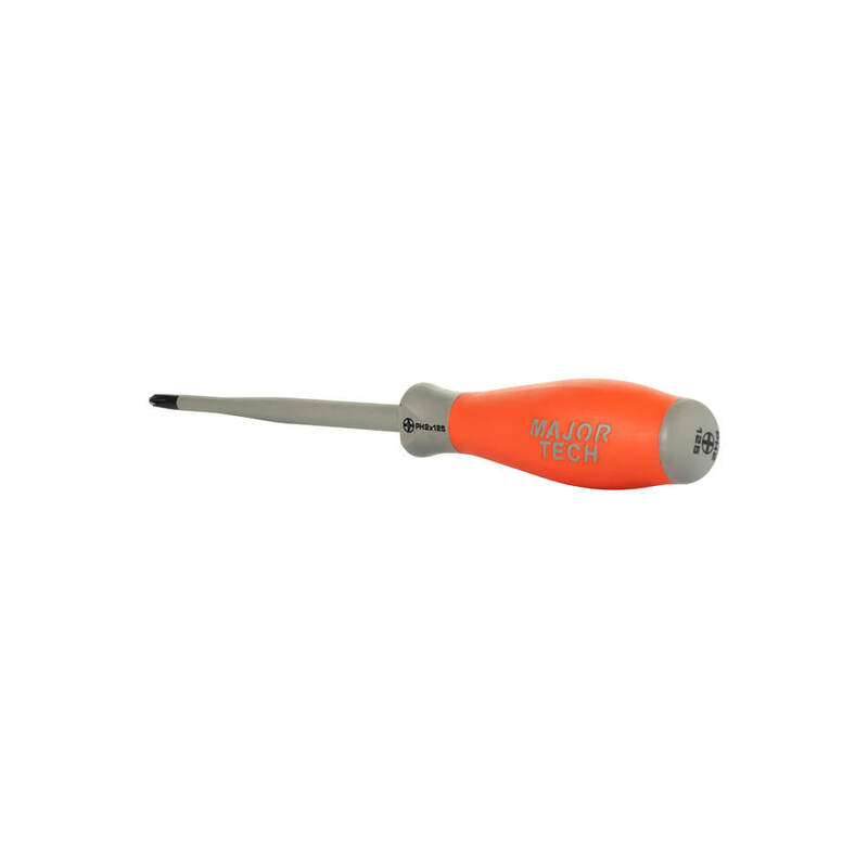 Major Tech KTK04P2 | Insulated Slimline Screwdriver PH2 | 125mm