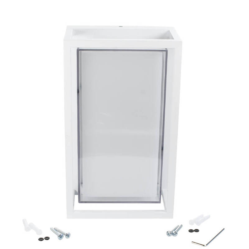 Martec MLXC34512W | Crew 12W Tricolour LED Wall Light | White