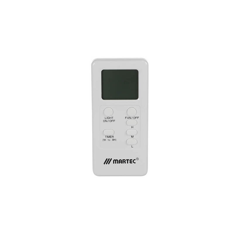 MARTEC MPLCDS | Slimline LCD Ceiling Fan AC Remote Control