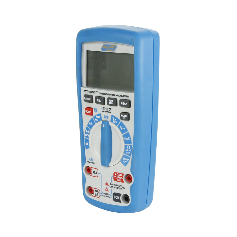 Major Tech MT1887 | 1500V DC IP67 True RMS Bluetooth Multimeter