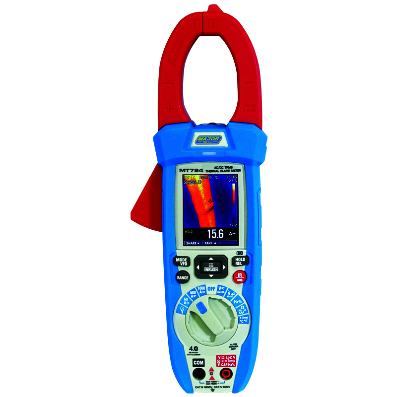 Major Tech MT784 | 1500V DC Thermal Imaging Clamp Meter