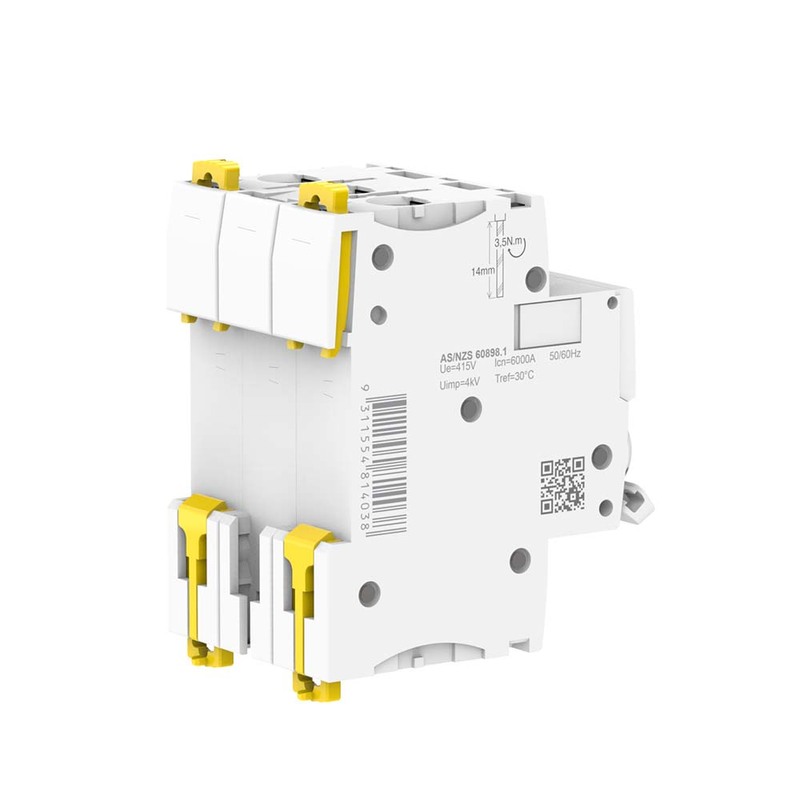 Clipsal MX9MC363 | 63amp Three Pole Circuit Breaker 6kA | MAX9