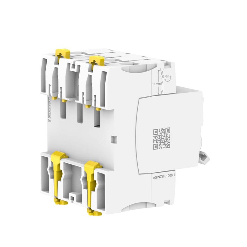 Clipsal MX9RC440 | 40A 4 Pole MAX9 RCCB | 30mA Type A