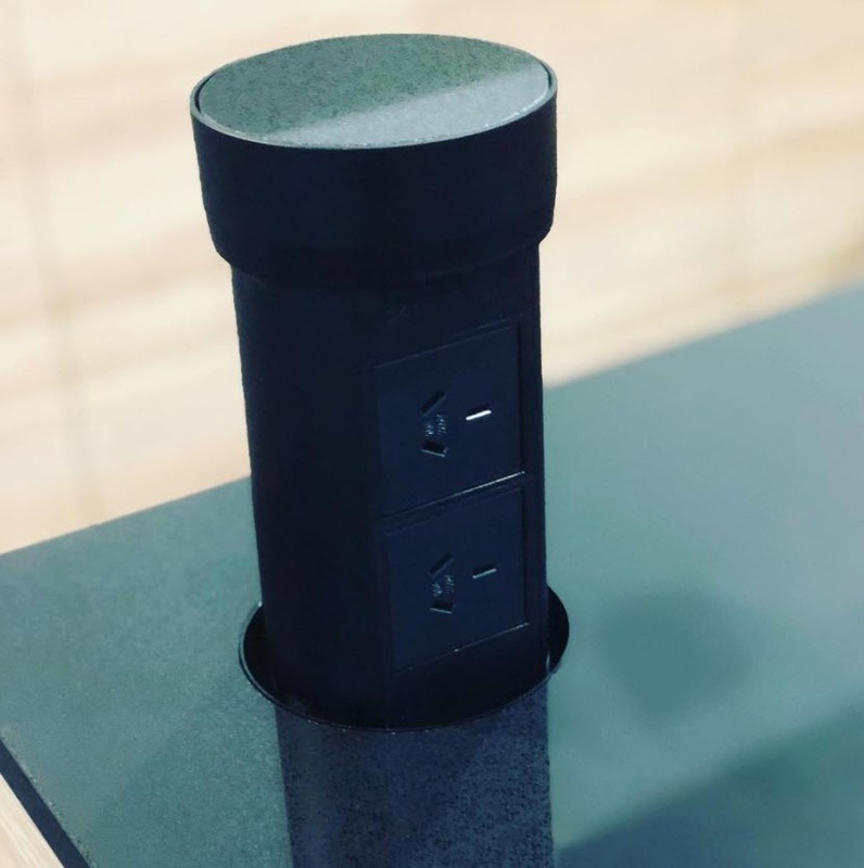 Point Pod PPC1B | Pop-Up Power Outlet 2 Power Point | Black