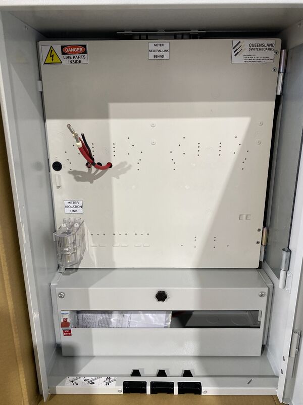 Queensland Switchboards QSPM1P | 63A Pre-Wired Meter Box