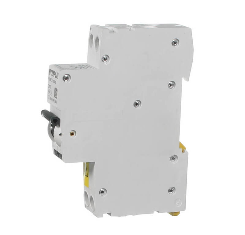 Clipsal 10AMP RCBE210/30S RCD/MCB 1P+N 1M 10A 4.5kA 30MA SLIM