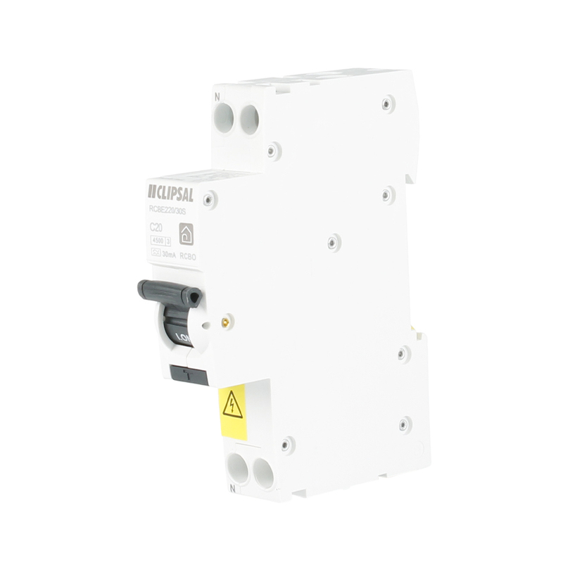 Clipsal RCBE220/30S | 20AMP RCBO 1P+N 4.5kA Resi MAX
