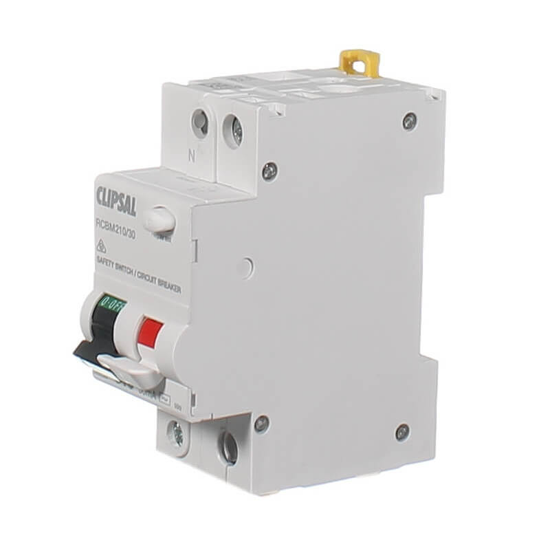 CLIPSAL RCBM210-30 | 2 Pole 10Amp 30mA 6kA MCB/RCD