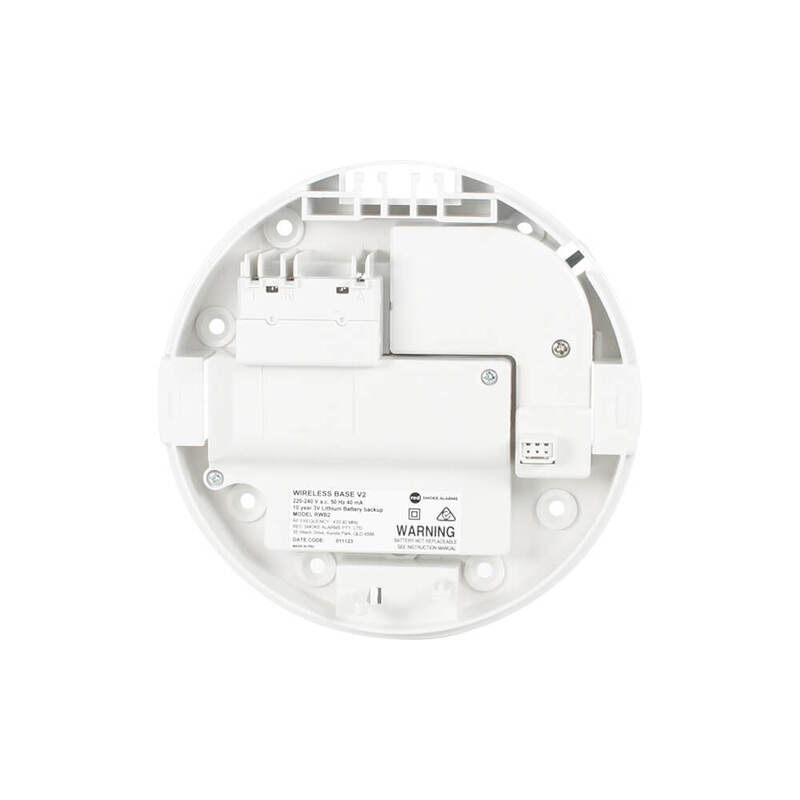 Red Smoke Alarms RWB2 | Wireless Base for R240 & R240RC 10 year Battery