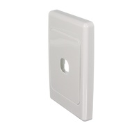 Clipsal 1 Gang Grid And Surround (2000 Series) 2031VHWE, 2031VH