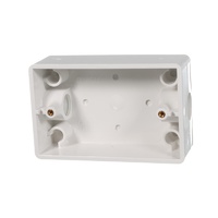 Clipsal 238-WE | Solid Mounting Block 38MM Deep | White