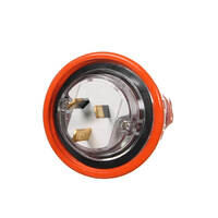 CLIPSAL 56P310-EO | 3 Pin Flat 10Amp Straight Plug IP66 | 56 Series