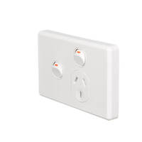 Clipsal Classic C2015X-WE | Single GPO With Extra Switch 10Amp White