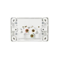 Clipsal C2025-15WE | Double Power Point 250V 15A | White