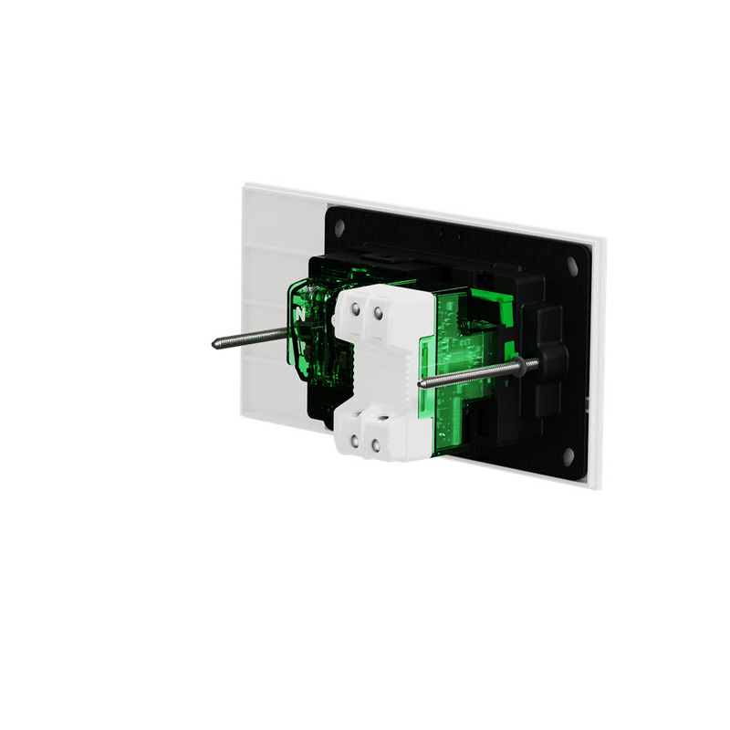 Clipsal 1010CSZ-ZW | Solis Horizontal Mount Single GPO | Matte White ...