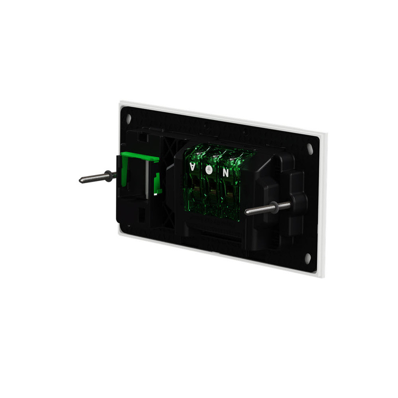 Clipsal 1025XUA-WC | Solis T Series Horizontal Double GPO With Extra ...