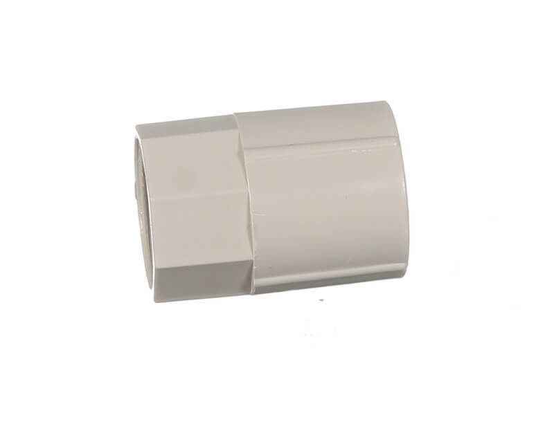 Clipsal 20mm Plain to Screw Conduit Female Coupling PVC | 258-20-GY