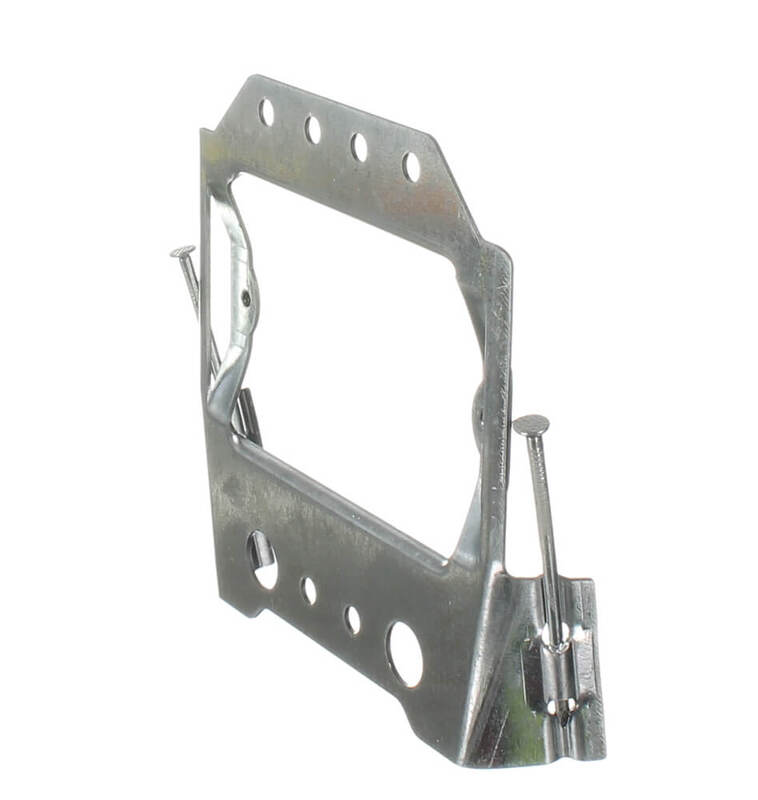 Vertical Stud bracket with Nails | Nail in metal stud bracket