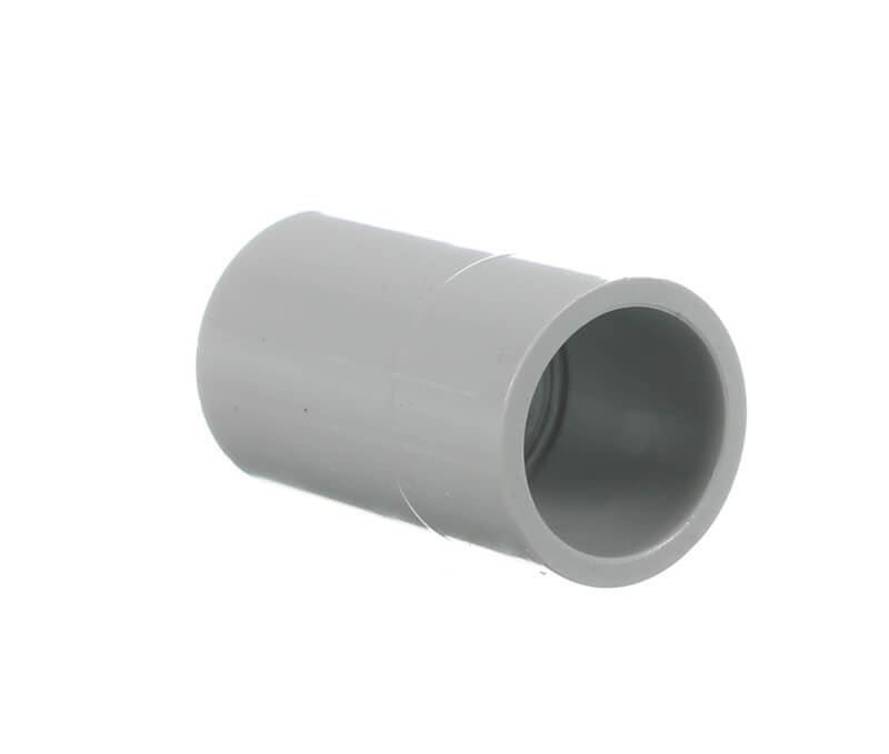 NLS 30075 | 20mm PVC Coupling Plain Grey TC20
