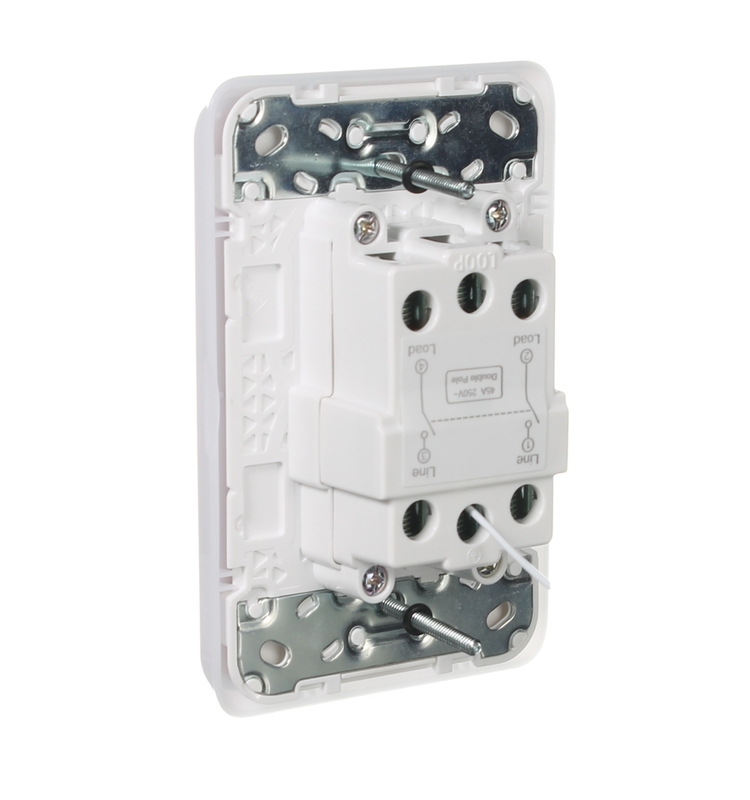 Clipsal Iconic 3041D45-VW | Cooking Appliance Isolator Double Pole ...