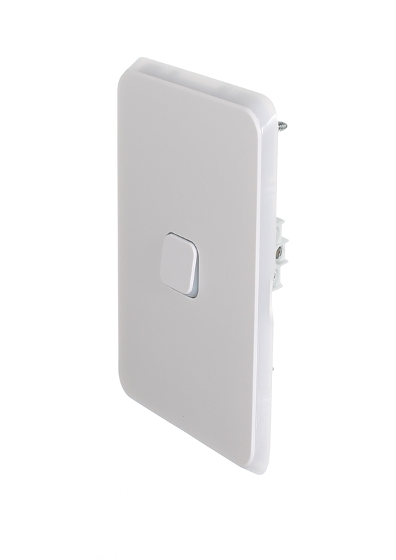 Clipsal Iconic Light Switch Bundle 50 x 3041VA-VW | Switch 1 Gang 10Amp ...