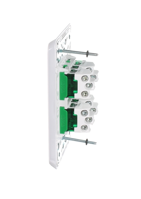 Clipsal Iconic 3044VA-VW | Switch 4 Gang 10Amp | Vivid White - Clipsal ...